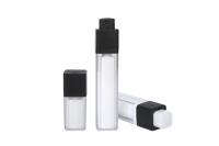 China 15ml 30ml 50ml PMMA PP Airless Pump Bottle Plastic Skincare Container for sale