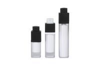 China 15ml 30ml 50ml PMMA PP Airless Pump Bottle Plastic Skincare Container for sale