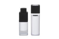 China 15ml 30ml 50ml PMMA PP Airless Pump Bottle Plastic Skincare Container for sale