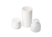 China 30m 50ml 100ml 150ml 200ml PCR Airless Bottles For Creams Lotions Center Hole Output for sale