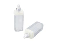 China 100ml Square PP Airless Pump Bottles For Hair Products Cosmetics for sale