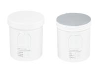 China 450g PP Cream Jar Facial Mask Mud Film Packaging With Aluminum Foil Gasket Sealing for sale