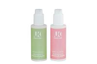 China PMU Inorganic Biodegradable Packaging Bottle With PP PCCR Cream Pump For Lotions 100ml for sale