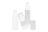 China UKP21 15ml 30ml 50ml AS Airless Bottle With Spray Pump Fine Mist Cosmetic Packaging for sale