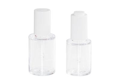 China 30ml 50ml Oil Dropping Plastic Bottle With Rotatable Button Pipette Dropper for sale