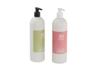China 400ml Plastic PP Mono Lotion Pump Bottle PMU Inorganic Biodegradable Cosmetic Packaging for sale