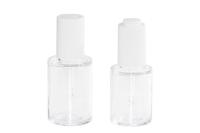 China PETG Plastic Oil Dropper Bottle Cosmetic Pump Bottle 30ml 50ml for sale