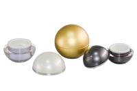 China Round Acrylic cream Jar 15ml 30ml   50ml for sale