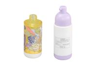 China Frosted Surface Airless Pump Bottle 45ml Elastic Paint 3D Packaging For Serum Sun Protect for sale
