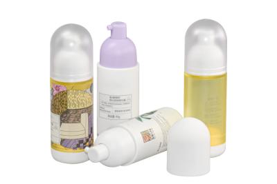 China Frosted Surface Airless Pump Bottle 45ml Elastic Paint 3D Packaging For Serum Sun Protect for sale