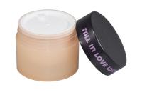 China Plastic PP Double Layer Cream Jar 50g With White Lid for sale