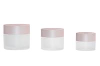 China Acrylic Dip Powder Nail Jars 15g 30g  50g   cosmetic acrylic nail powder box for sale