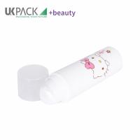 China UKA06 Round 15ml 30ml 50ml PP Airless Pump Bottle With Labeling For Lotion Packaging for sale