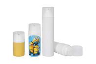 China Customized Color and customized logo 30/50/75/100/120/150/200ml Airless Pump Bottles Skin care packaging for sale