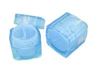 China 140g+140g Acrylic Customized Color And Logo Double Cream Jar Skin Care Packaging UKC43 for sale