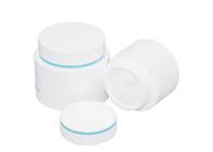 China 50g/100g Customized Color And Logo Double Wall PP Cosmetic Jar Skin Care Packaging UKC46 for sale