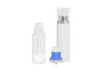 China UKA71 White AS Lotion Bottle 30ml 50ml Airless Travel Bottle For Sunscreen Cream Packaging for sale