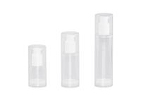 China UKA70 15ml 50ml 30ml Cosmetic Airless Pump Bottle Skin Care Flat AS Lotion Bottle for sale