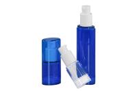 China UKA70 15ml 50ml 30ml Cosmetic Airless Pump Bottle Skin Care Flat AS Lotion Bottle for sale