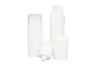 China UKA66 Recycle PP Large Mouth Airless Pump Head 15ml 30ml 50ml Vacuum Bottle For Lotion Packaging for sale