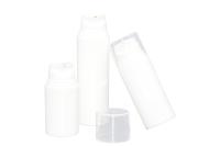 China UKA66 Recycle PP Large Mouth Airless Pump Head 15ml 30ml 50ml Vacuum Bottle For Lotion Packaging for sale