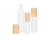 China UKA58 Water Transfer 15ml 30ml 50ml Light Matte Airless Serum Bottle PP PCR Lotion Bottles for sale