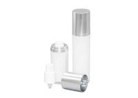 China UKA56 Acrylic Double Wall Airless Bottle 15ml 30ml For Serum Packaging for sale
