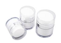 China UKA46 Refillable Airless Cream Jar Acrylic Cream Bottle 15g 30g 50g For Personal Skin Care Packaging for sale
