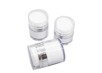 China UKA46 Refillable Airless Cream Jar Acrylic Cream Bottle 15g 30g 50g For Personal Skin Care Packaging for sale