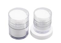 China UKA46 Refillable Airless Cream Jar Acrylic Cream Bottle 15g 30g 50g For Personal Skin Care Packaging for sale