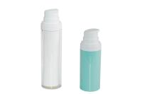 China 30ml 50ml Refillable PET Airless Pump Bottles Improved Performance 100% PCR for sale