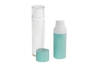 China 30ml 50ml Refillable PET Airless Pump Bottles Improved Performance 100% PCR for sale