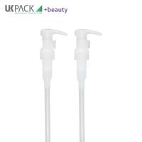 China All Plastic Lotion Dispenser Pump Recycable 24mm 28mm Neck 2cc Dosing Left Right Lock for sale
