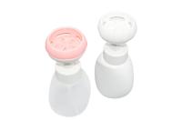 China 300ml  PP+HDPE Flower Shape Foam Pump Bottle Skin Care Packaging Hand Sanitizer Foaming Bottle UKF21 for sale