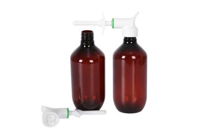 China 500ml Customized Color And Customized Logo PET Bottle + PP Pump Skincare Packaging / Shampoo / Gel Packaging UKH03 for sale