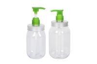 China 350ml/450ml/650ml PET Bottle + Aluminum Lid Shampoo Lotion Pump Bottle Skincare Packaging / Health Care Packaging UKH0 for sale