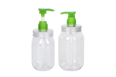 China 350ml/450ml/650ml PET Bottle + Aluminum Lid Shampoo Lotion Pump Bottle Skincare Packaging / Health Care Packaging UKH0 for sale