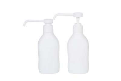China 200ml HDPE Round shape Shampoo / Lotion Pump Bottle Health Care Packaging UKH14 for sale