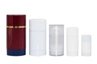 China AS Plastic Style Dedorant Bottle With Leakproof Disc 6g 15g 30g 50g 75g Twist Up for sale
