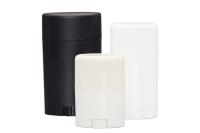 China Oval Deo Stick Packaging Empty Container PP Eco Friendly 15g 50g 75g Economic for sale