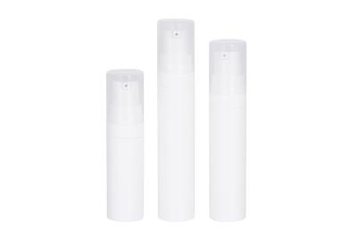 China 5ml/8ml/10ml Mini Cosmetic Containers Lotion White Trial Airless Bottle Skin Care Packaging UKT05 for sale