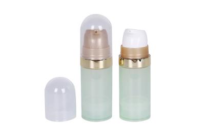 China 10ml Customized Color And Logo PP Trial Airless Bottle Skin Care Packaging Small Size Face Cream Bottle UKT06 for sale