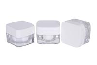 China 5g Customized Color And Logo Mini Trial Acrylic Face Cream Jar Small Size Best For Travelling Skin Care Packaging UKT11 for sale