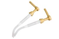 China Gold Sauce Dispenser Pump 38-400  15cc and 30cc with Curved straw   GOLD SAUCE PUMPS FOR 64 – 90.4 OZ BOTTLES for sale