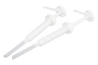 China UKR30 43-400 smooth closure Sauce Dispenser Pump / Food grade certified by German TUV Laboratory  10cc 15cc 20cc 30cc for sale