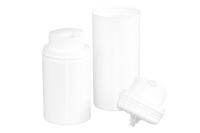 China Plastic PP Airless Pump Bottles For Cosmetics 50ml 80ml 100ml 120ml for sale