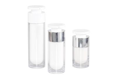 China Luxury Cosmetic packaging  Airless Pump Bottle 15ml 30ml 50ml for sale