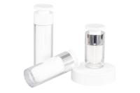 China Luxury Cosmetic packaging  Airless Pump Bottle 15ml 30ml 50ml for sale
