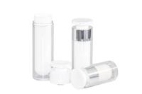 China Luxury Cosmetic packaging  Airless Pump Bottle 15ml 30ml 50ml for sale