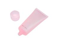 China Sugarcane Flexible Cosmetic Tube 100ml Jellyfish Style All-Plastic Or Electroplating Screw Cap for sale